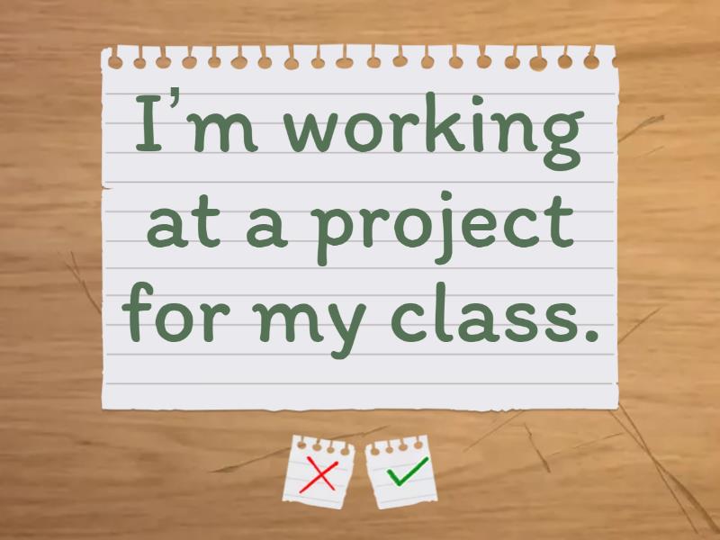 Wrong sentences - Flash cards