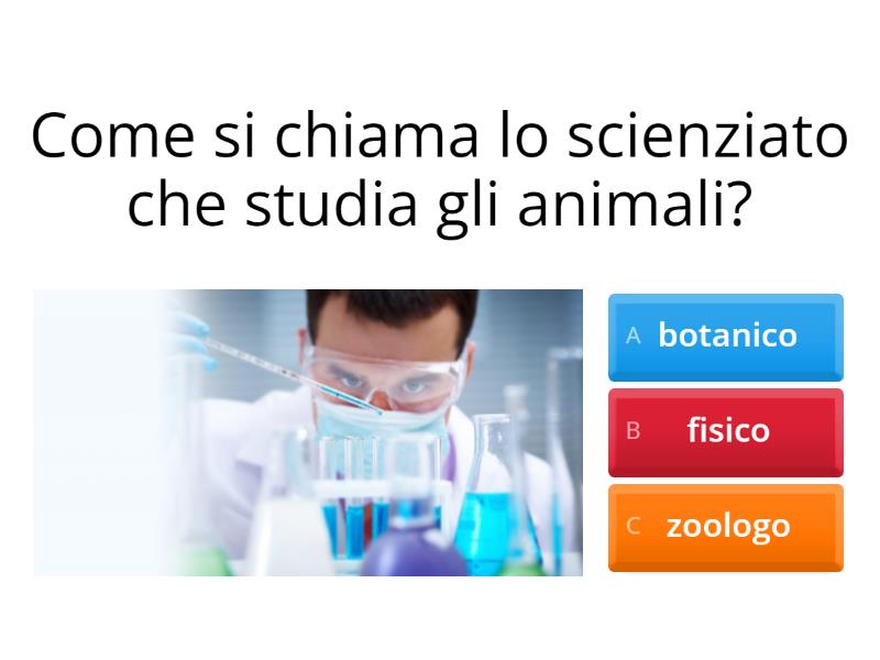 SCIENZE CLASSE TERZA - Quiz