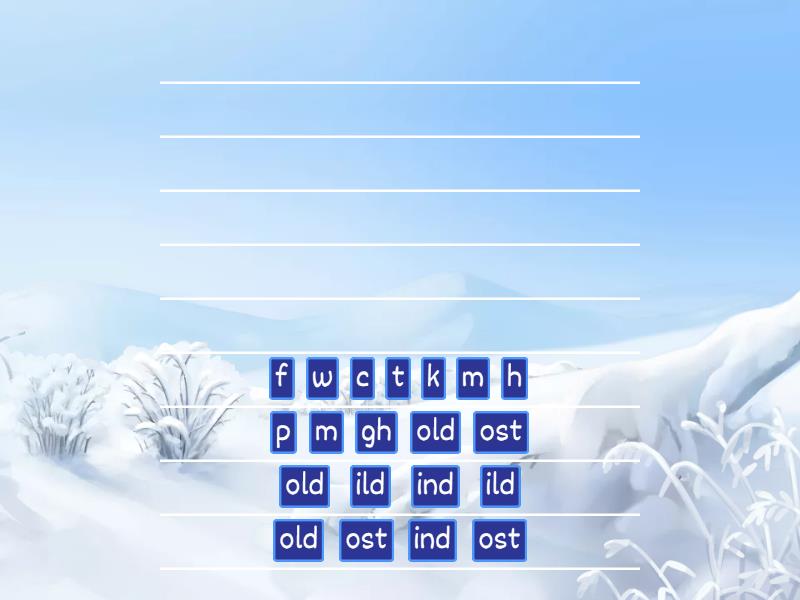 Wild Old Words Word Builder - Word magnets