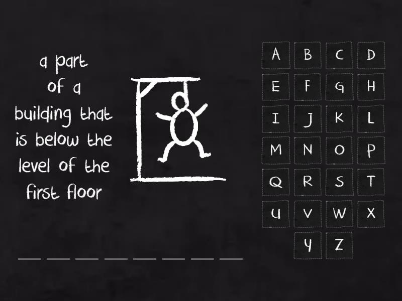 Review Vocabulary - Hangman