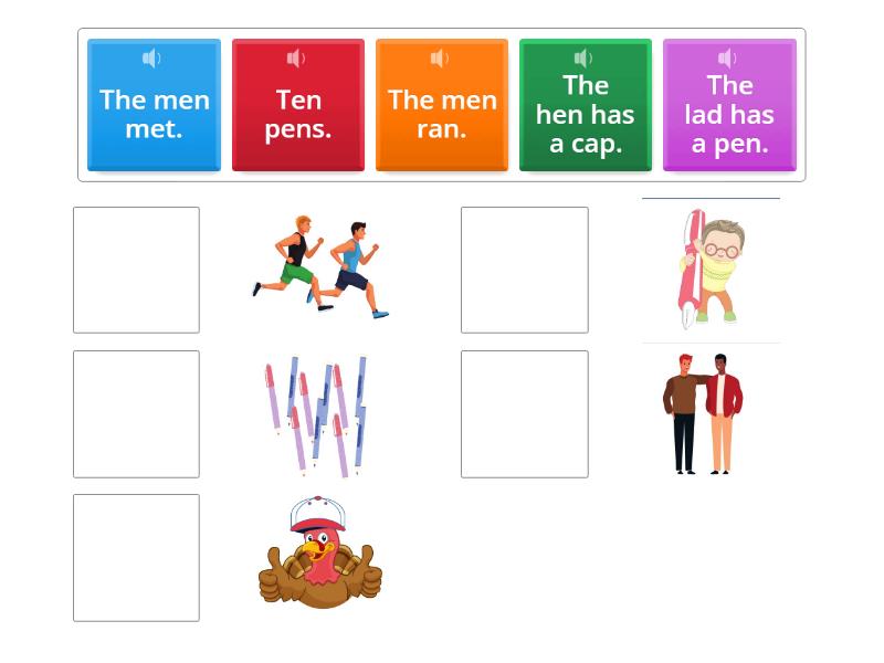 Story 6 The Hen in a Pen extra - Match up