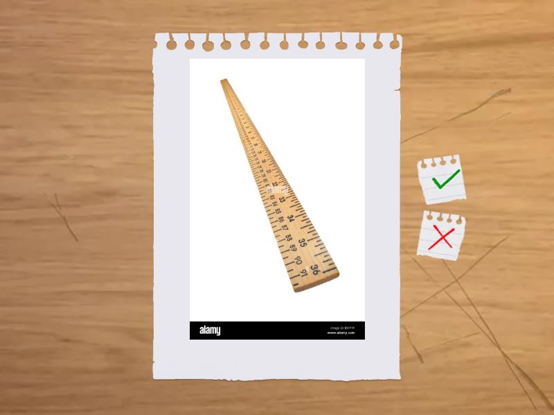 Construction Measurement Tools - Flash cards