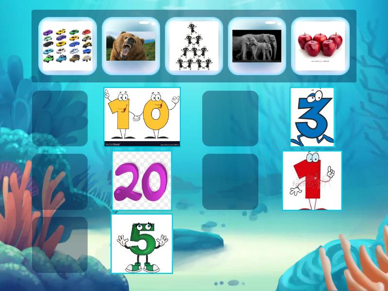 Grade 1 Math - Match up