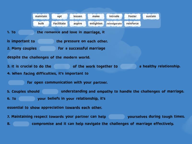 CHALLENGES OF MARRIAGE IN THE MODERN WORLD AND HOW TO HANDLE THEM ...