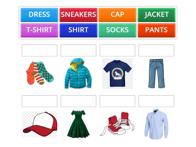 CLOTHING MATCHES - Match up