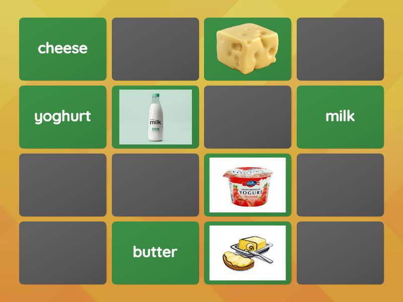 dairy - Matching pairs