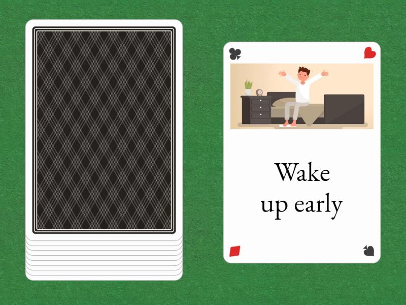 Daily Routines - Speaking cards