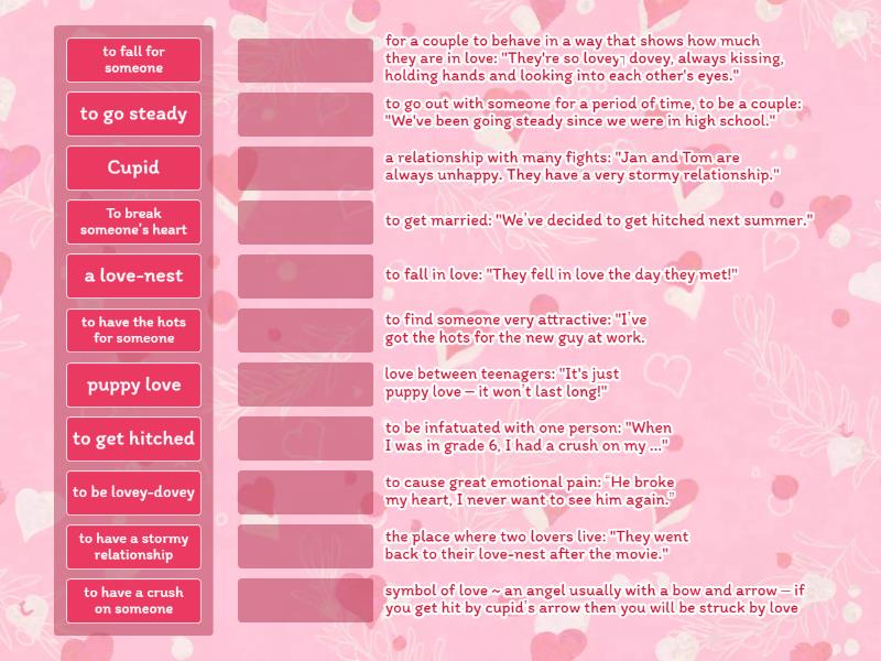 Valentine's day - Match up