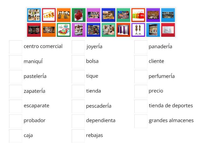 Las tiendas - Match up