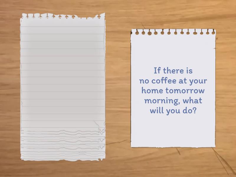 First Conditional - Speaking Questions - Speaking cards