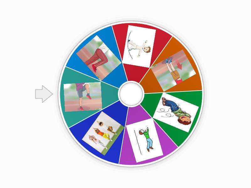 Ruleta de Ejercicios - Spin the wheel