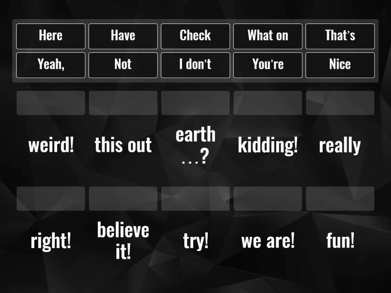 Functional Language 1 4 Match Up 