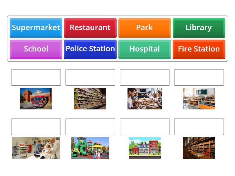 Places P3 - Match up