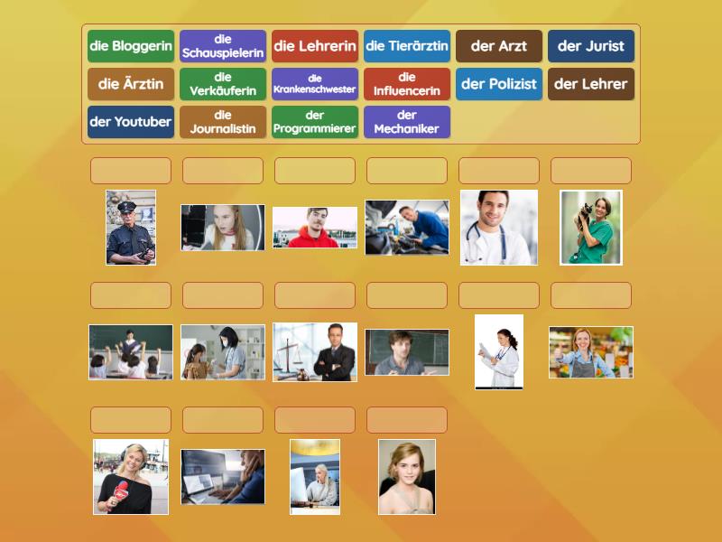Berufe - Match up