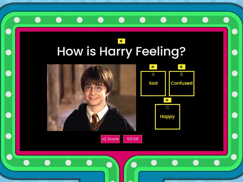 Feelings from Harry potter - Gameshow quiz