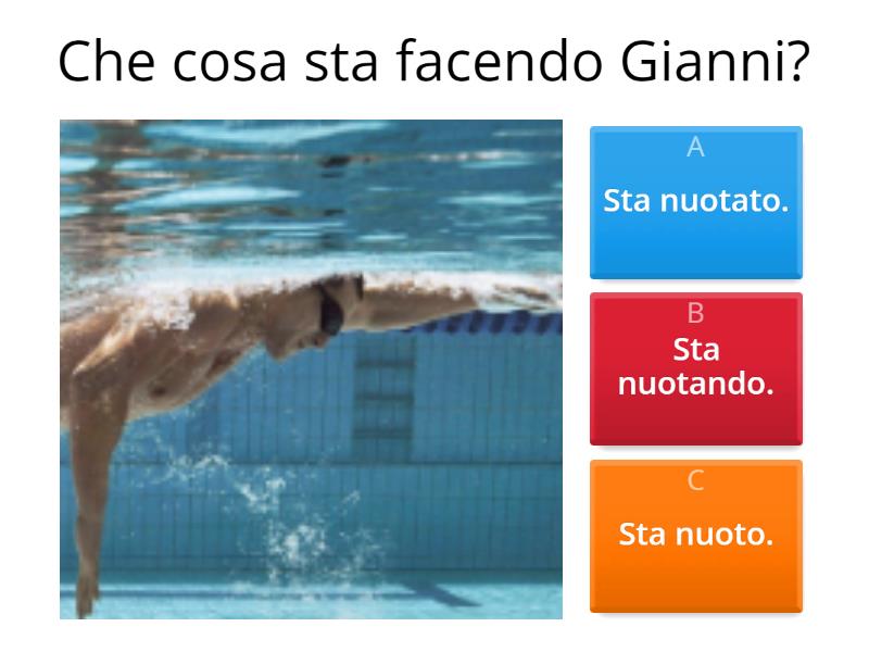 Stare + gerundio - Quiz