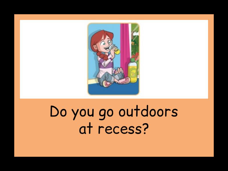 BRIGHT IDEAS 3 UNIT 1 - At Recess -1 - Flash cards