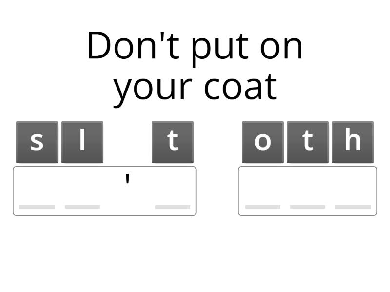 FF2 Unit 6 - Anagram