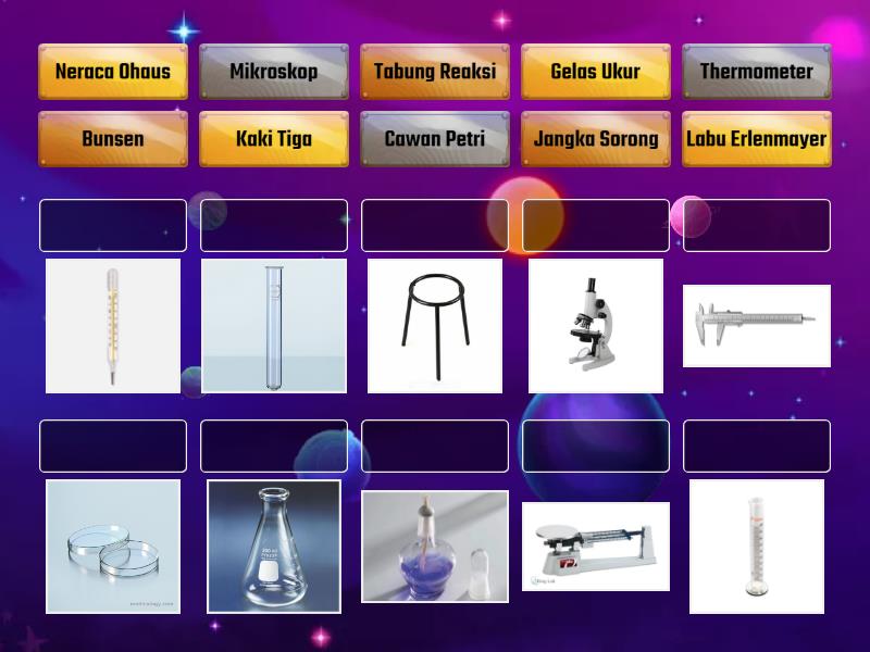 Kuis Alat Laboratorium ^^ - Une las parejas