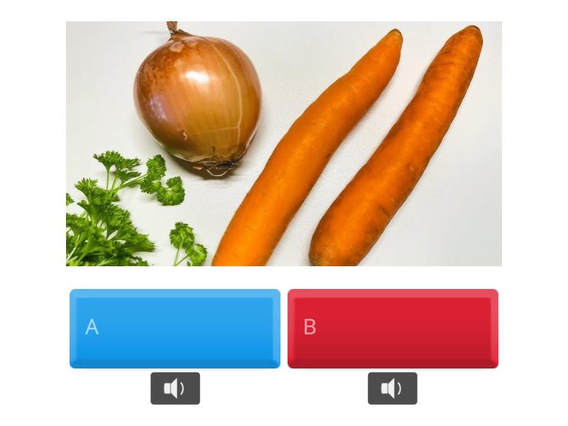 Vegetables for Preschool Kids - Quiz