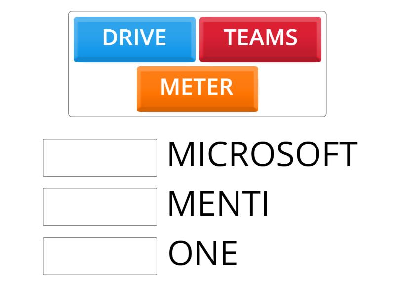 TEAMS - Match up