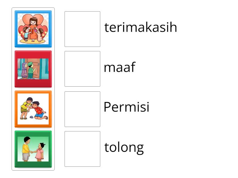 4 kata ajaib - Match up