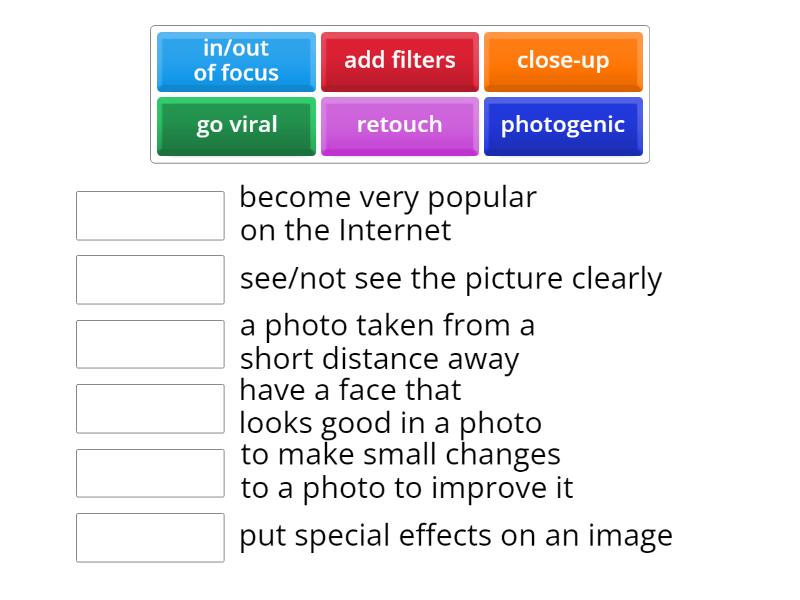 Get Involved 1 Unit 1 - Match up