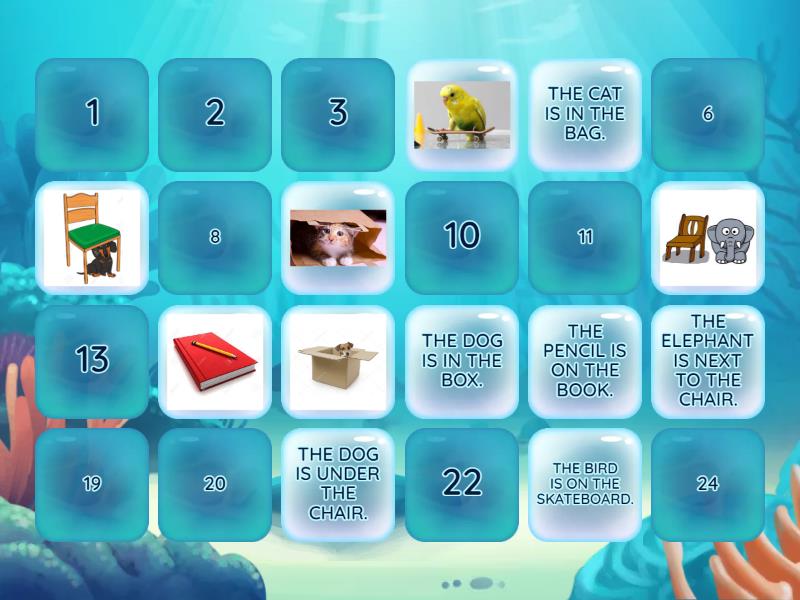 PREPOSITIONS - memory game - Matching pairs