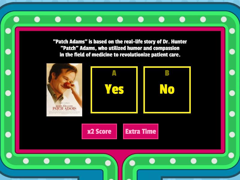 Patch Adams - Gameshow quiz