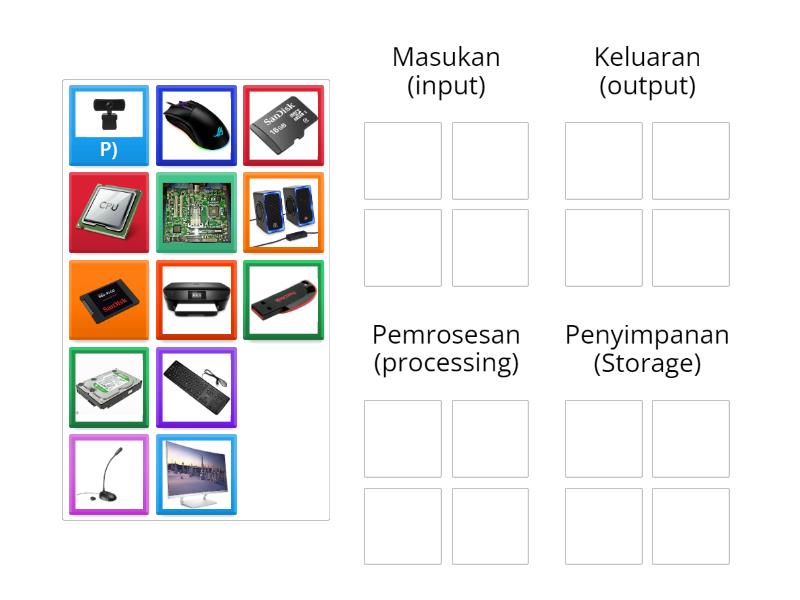 PERANGKAT KERAS (Hardware) - Group sort