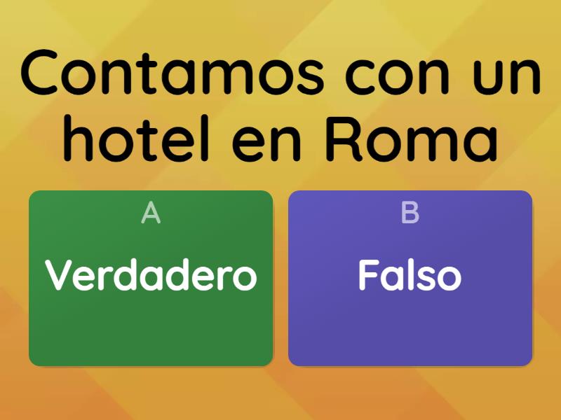 Nuestros destinos. - Quiz