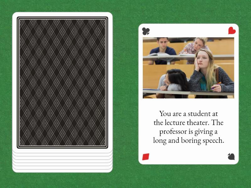 Feelings role play - Speaking cards