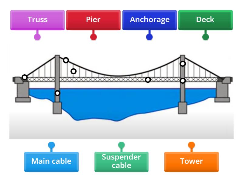 Bridge Labelling - Secondary Future Skills - Labelled diagram