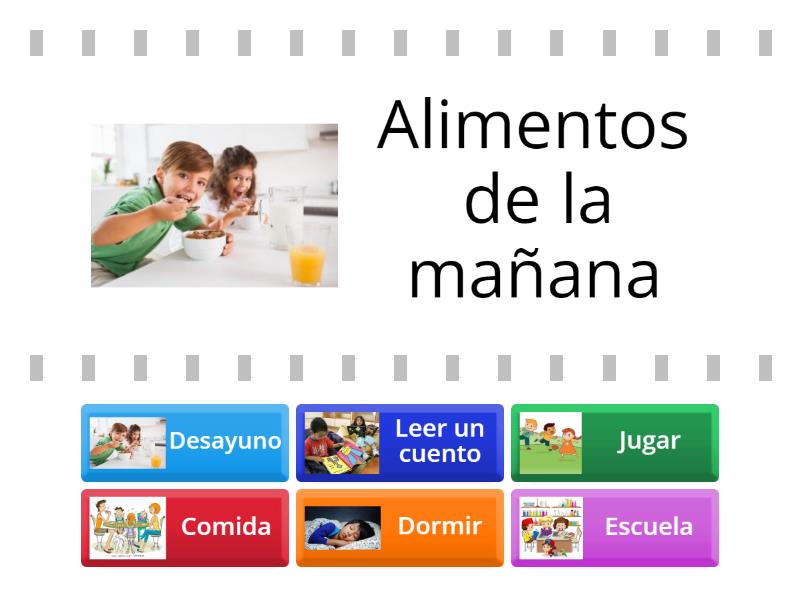 MIS ACTIVIDADES DIARIAS - Find the match