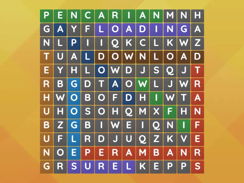 INTERNET - Wordsearch