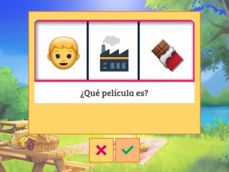 Adivina la película con emojis - Tarjetas flash