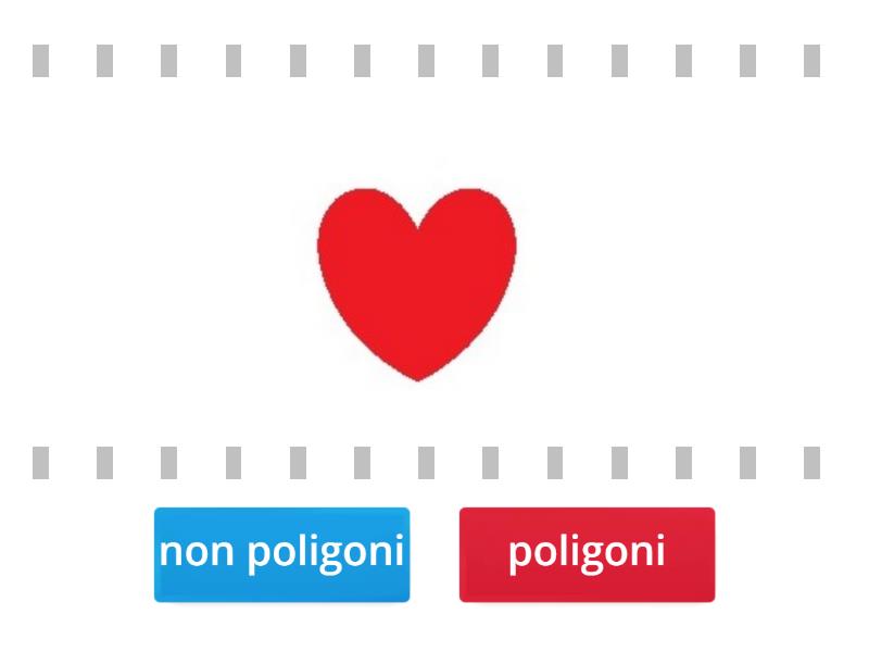 Poligoni e non poligoni - True or false