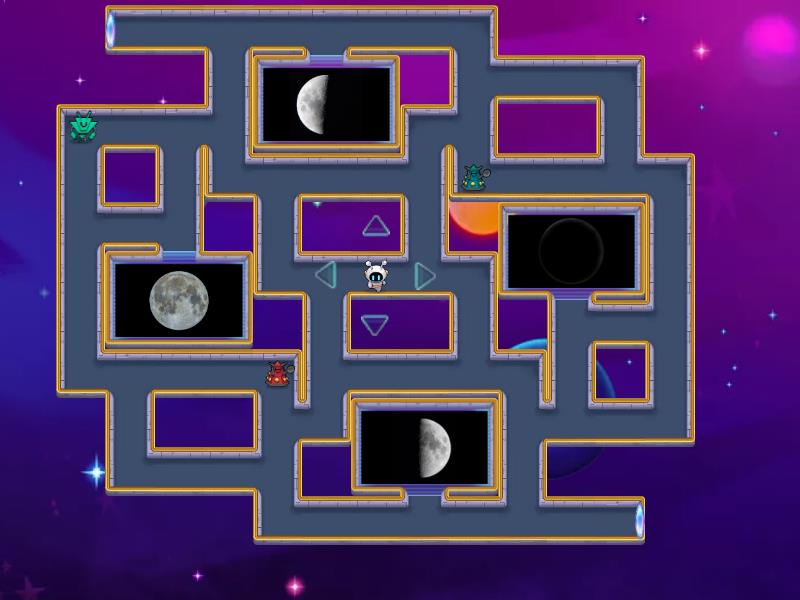Phases of the Moon - Maze chase