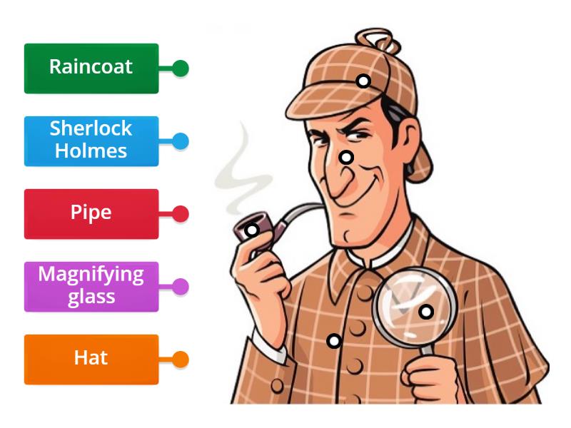 6. Sherlock Holmes - Labelled diagram