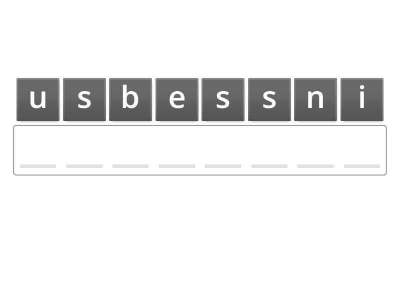 word scramble - Anagrama