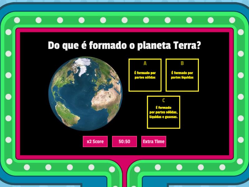 A Terra - Gameshow quiz