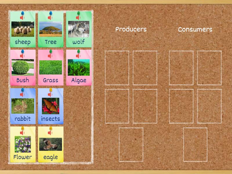 Obtain food - Group sort