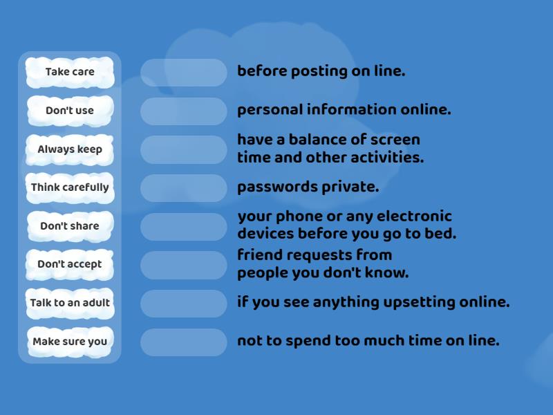 Online Safety Match Up