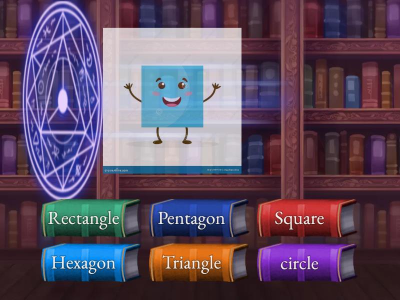 2D shapes name - Find the match