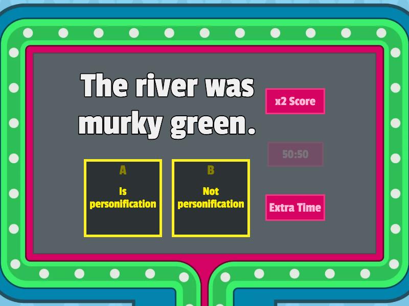 Personification Game - Gameshow quiz