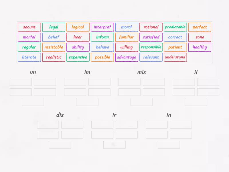 HW SO UI 6.1 Prefixes - Group sort