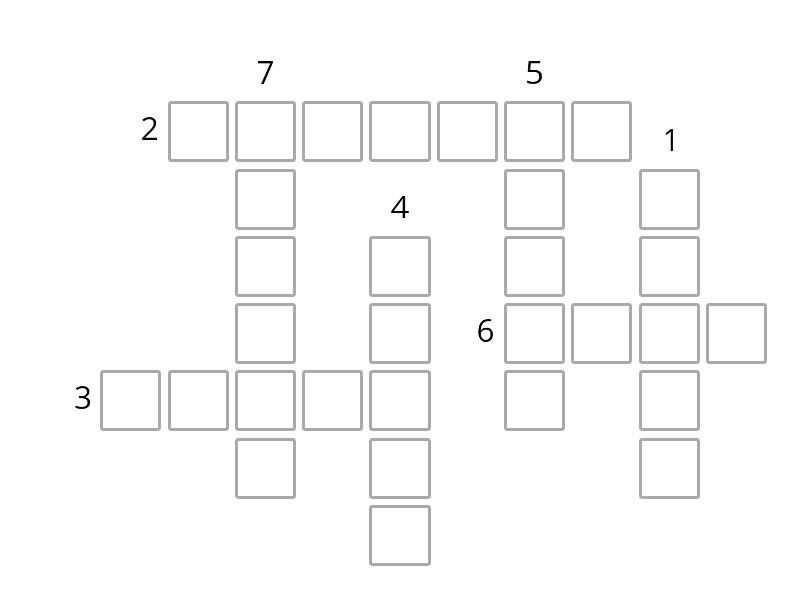 WTE4.7 EP1.2 Vocabulary Parts of the Body - Crucigrama