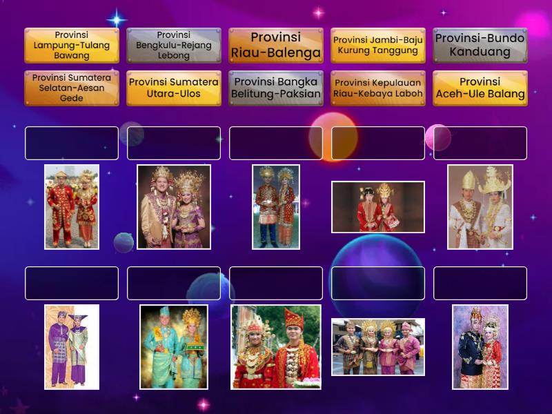 PAKAIAN ADAT TRADISIONAL PULAU SUMATERA - المطابقة