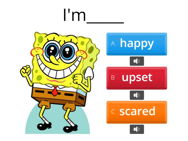 Happy/scared/upset - Quiz