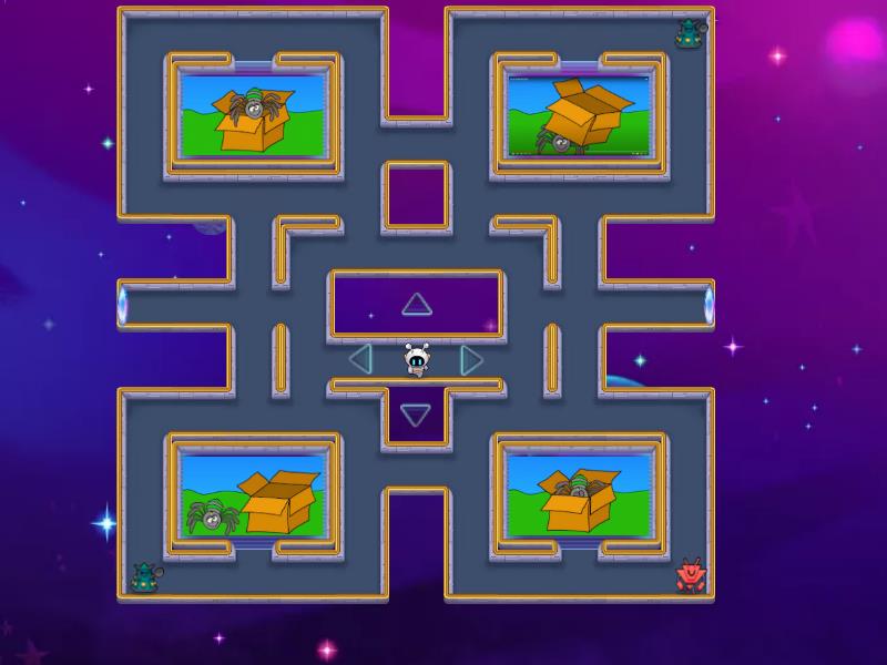 L2 preposition - Maze chase